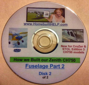 Step by step video instructions for building a Zenith CH750 kit aircraft